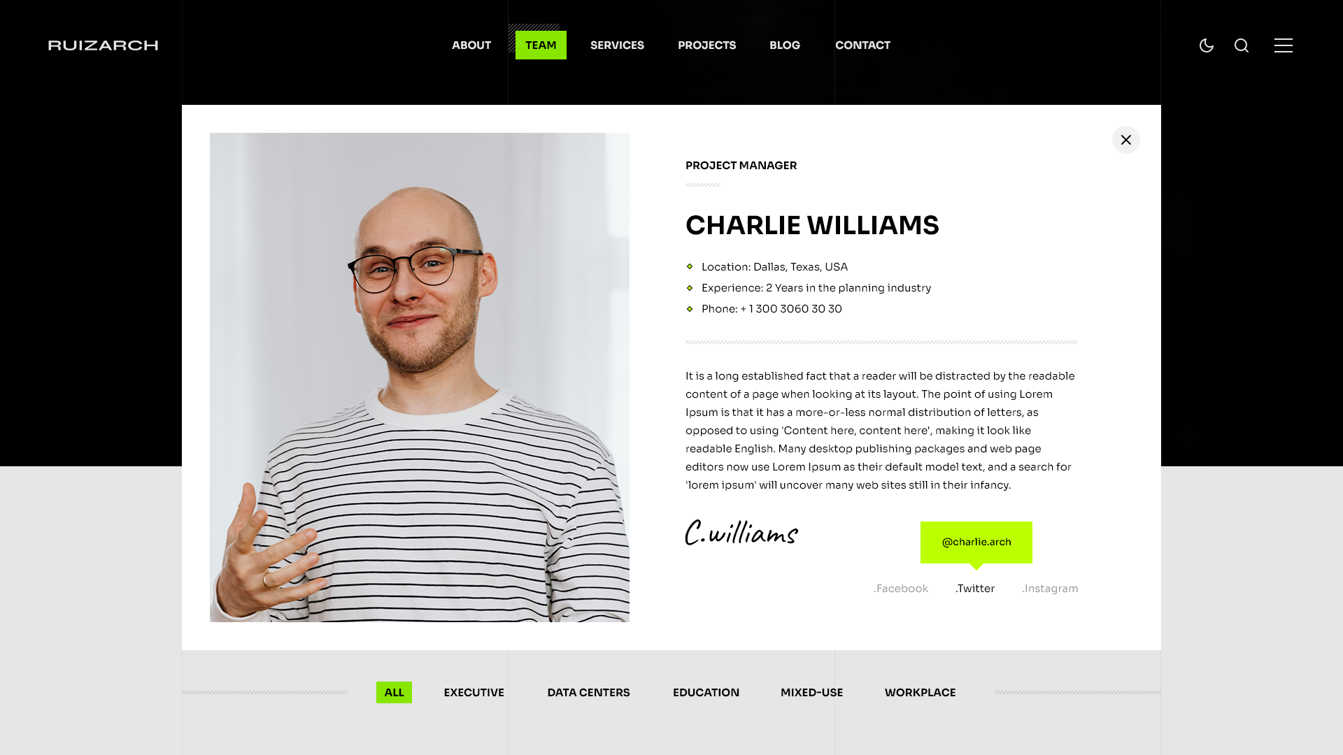 Ruizarch - Architecture & Design PSD Template by Creative_Moments | ThemeForest